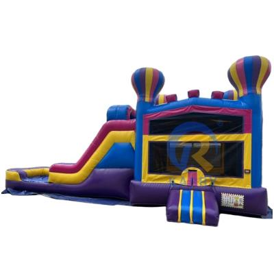 China Customizable PVC Inflatable Bouncer Jumping Bouncy Castle Slide for Amusement Park for sale