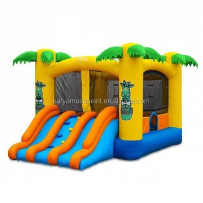 China Unisex Summer Water Park Inflatable Bounce House with Slide and Jumping Castle Game for sale