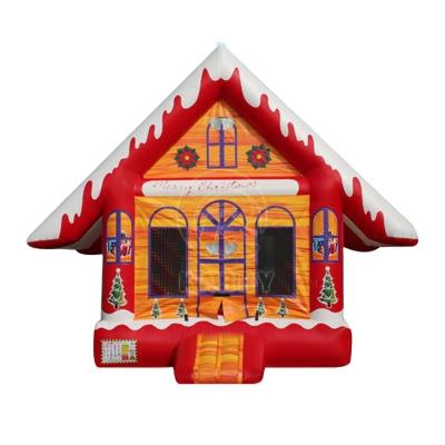 China Unisex Amusement Park Toy Castle Commercial Inflatable Bounce House with Slide and Water for sale