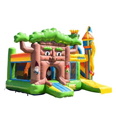 China EN14960/CE Certified Inflatable Water Slide for Rent Tropical Waterslide Bounce House for sale