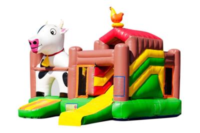 China EN14960/CE Certified Inflatable Water Slide for Rent Tropical Waterslide Bounce House for sale