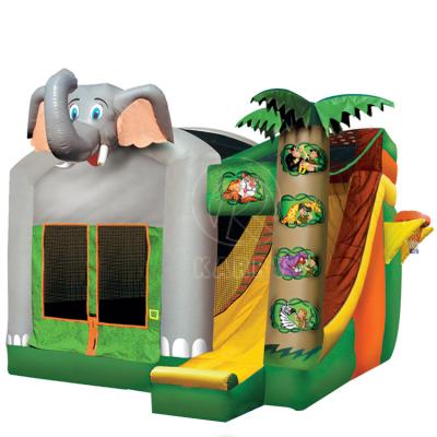 China Customized Unisex Bouncy Castle Slide Combo Amusement Park Equipment with Repair Kits for sale