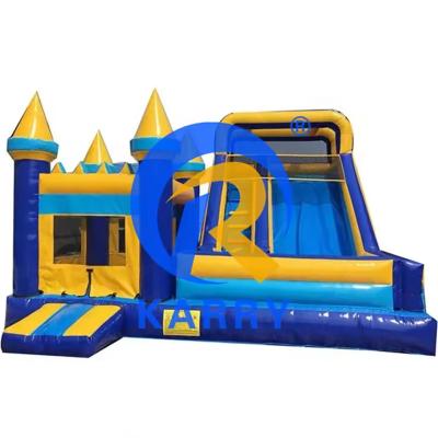 China Commercial Inflatable Water Slide Mini Castle Combo with Repair Kits and Party Events for sale