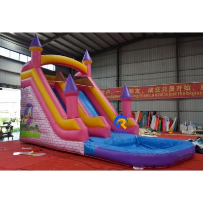 China Commercial Grade Inflatable Bouncer Bounce House Water Slide Combo with Accessories for sale