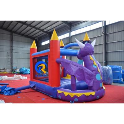 China Repair Kits Included Traditional PVC Castle Water Slide Combo for Kids' Entertainment for sale