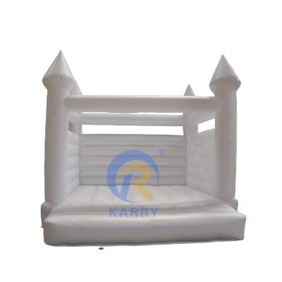 China Customized Color Wedding Jumping Bouncy Castle Inflatable Bounce House with Slide Combo for sale
