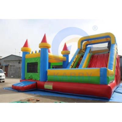 China Commercial Grade Inflatable Bounce House Water Slide Suitable for Ages 14 Years up for sale