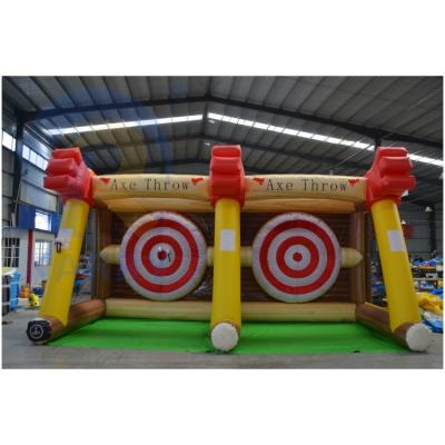 China Outdoor Entertainment Mechanical Sports Interactive Toy Inflatable Shooting Gallery for sale