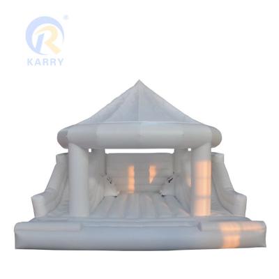 China Customized Color Inflatable Bouncer Portable White Jumping Castle for Outdoor Parties for sale