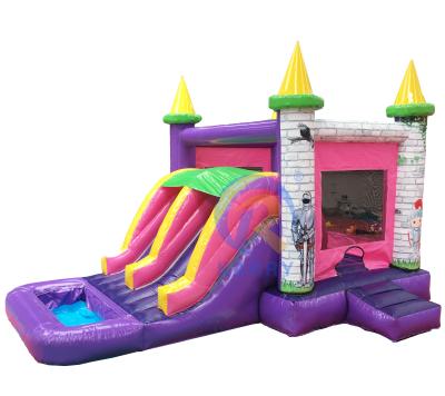 China 14 Age Range Inflatable Bouncy Bounce at Home Jumping Castle with Slide for sale