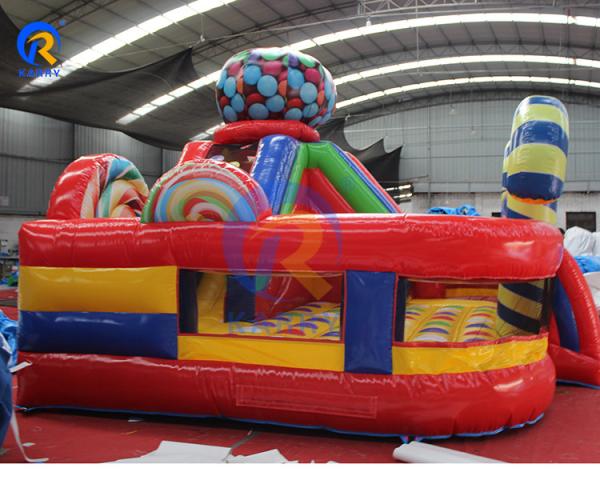 Quality Certificate EN71/CE Inflatable Castle Slide Combo Jumping Bouncy Castle with for sale