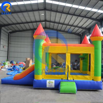 China PORTABLE Unisex Inflatable Bounce House Slide Combo Bouncy Castle with Slide Jumping Castle for sale