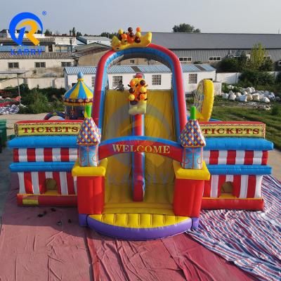 China Large Inflatable Bouncer Jump Bouncing Castle Slide for Unisex Joy City Water World for sale