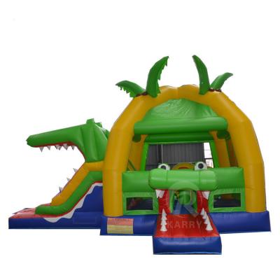 China 14 Years up Popular Outdoor Inflatable Bouncer Slide with CE Blower and Repair Kits for sale