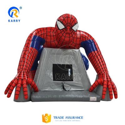 China Unisex Party Fun with CE Standards Blower Spiderman Inflatable Bouncy House for sale