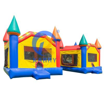 China 13x13ft PVC Tarpaulin Party Rental Commercial Inflatable Bounce House Jump with Blower for sale