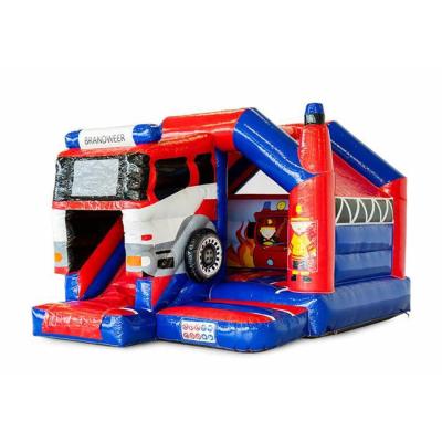 China 14 Years up CE Certified Commercial Inflatable Bouncy Castle Combo Slide for Kids for sale