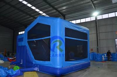 China Kids Outdoor Playground Inflatable Bounce House with Slide Jumping Castle Wet Slide Combo for sale