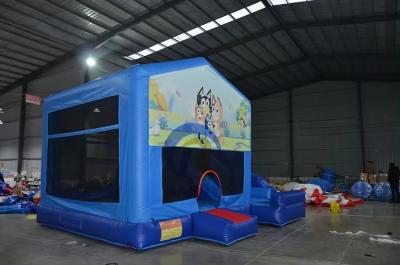 China Kids Outdoor Playground Inflatable Bounce House with Slide Jumping Castle Wet Slide Combo for sale