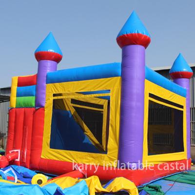 China EN14960 Certified Inflatable Castle Slide Combo 5 in 1 with Customized Design for sale