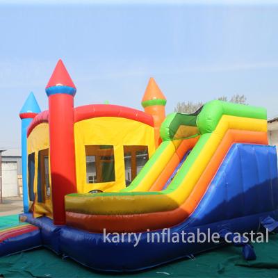 China EN14960 Certified Inflatable Castle Slide Combo 5 in 1 with Customized Design for sale