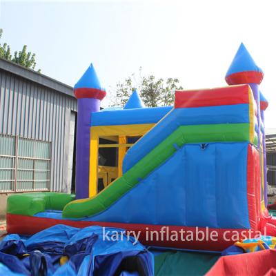 China EN14960 Certified Inflatable Castle Slide Combo 5 in 1 with Customized Design for sale