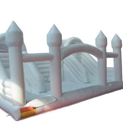China Commercial Inflatable Castle Wedding Theme Bouncy Castle Slide Combo for Shipping for sale