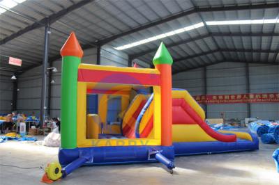 China Customized Moonwalk Color Inflatable Bouncer Slide Jumping Castle for Party Rentals for sale