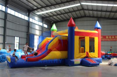 China Customized Moonwalk Color Inflatable Bouncer Slide Jumping Castle for Party Rentals for sale