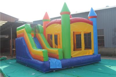 China Customized Size Inflatable Bouncer with Slide Age Range 14 Years up Commercial Grade for sale