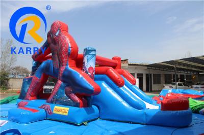 China Adults Inflatable Wet/Dry Combo Bounce House Slide with Digital Printing and Blower for sale