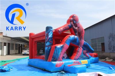 China Adults Inflatable Wet/Dry Combo Bounce House Slide with Digital Printing and Blower for sale