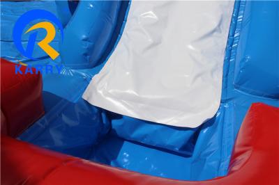 China Adults Inflatable Wet/Dry Combo Bounce House Slide with Digital Printing and Blower for sale