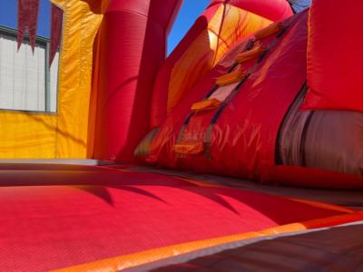 China Knight Palace Inflatable Bouncer Slide Combo with PVC Material and EN14960 Certificate for sale