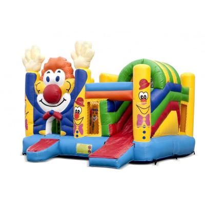 China Kids Clown Inflatable Bouncer Outdoor Playground with Slide Shipping by Sea/Air Sale for sale