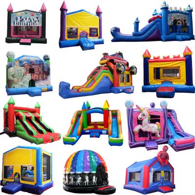 China Get Your Kids Moving with this Portable Castle Inflatable Bouncer Slide Combo for sale