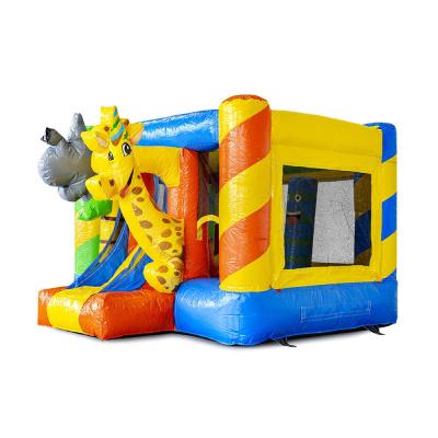 China Inflatable Elephant Animal Theme Bounce House for Unisex Kids on Outdoor Playground for sale