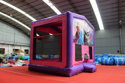 China Unisex Frozen Inflatable Castle Bouncer House with Optional Colors Bouncing for sale
