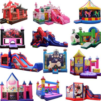 China Get Your Kids Moving with this Portable Castle Inflatable Bouncer Slide Combo for sale