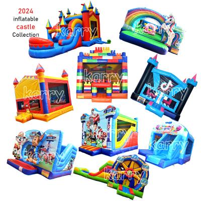 China Age Range 14 Years up Inflatable Jumping Castle with Slide Combo Professional OEM Service for sale