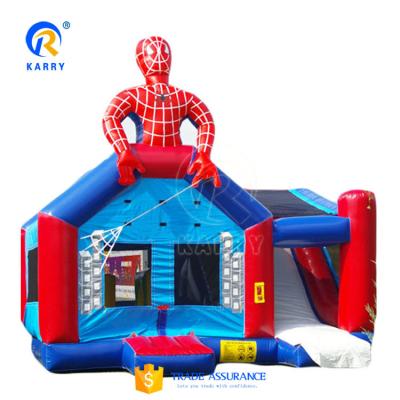 China Popular Market Spider Man Inflatable Castle Jumping Combo with Customized Service for sale