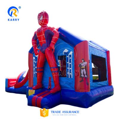 China Popular Market Spider Man Inflatable Castle Jumping Combo with Customized Service for sale