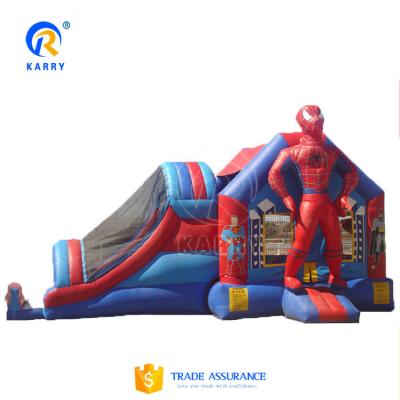China Popular Market Spider Man Inflatable Castle Jumping Combo with Customized Service for sale
