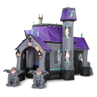 China Customized Size Personalised Inflatable Haunted House Bounce Castle for Kids and Adults for sale