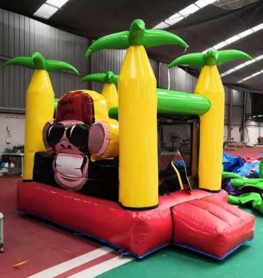 China Party Must-Have Commercial Inflatable Bouncer with Accessories and Mini Monkey Design for sale