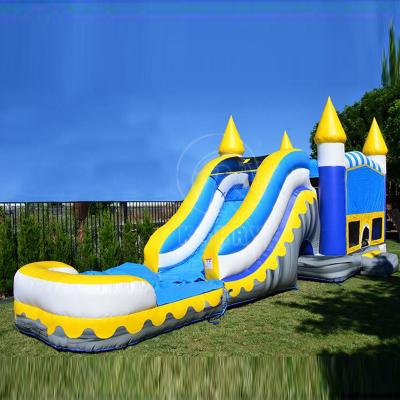 China Customize Your Own Age Range 14 Years up Large Commercial Inflatable Bouncer Slide Combo for sale