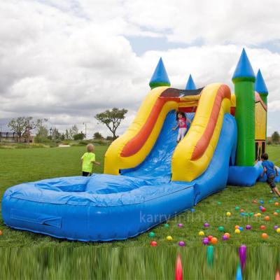 China Customize Your Own Age Range 14 Years up Large Commercial Inflatable Bouncer Slide Combo for sale