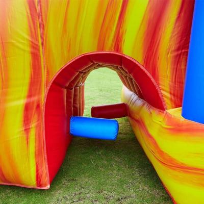 China Customize Your Own Age Range 14 Years up Large Commercial Inflatable Bouncer Slide Combo for sale