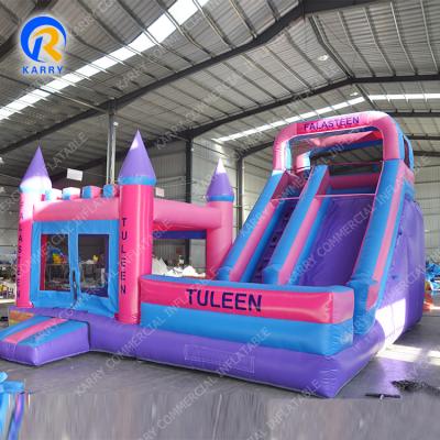 China Customized Size Wet Dry Bouncer Slide Combo Inflatable Bouncy Moonwalk Jumping Castle for sale