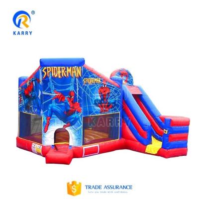 China Features PORTABLE Giant Carousel Bouncy Castle Combo Slide with Customized Color for sale